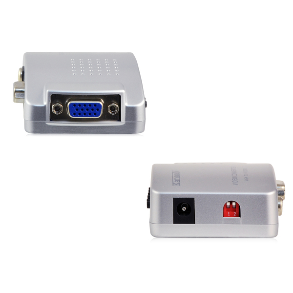 Leicke | Convertitore da PC, VGA a TV Composite Video RGB con